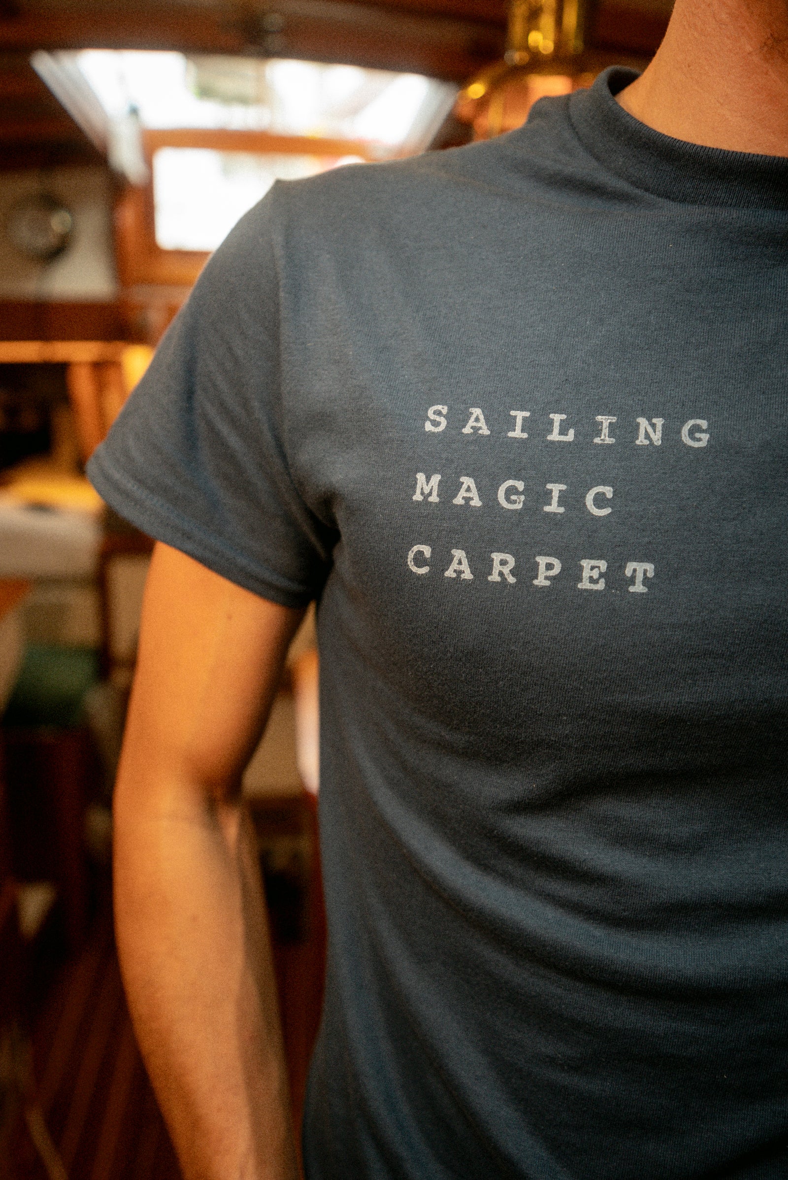 Sailing Magic Carpet Tee – Salvaged Collective